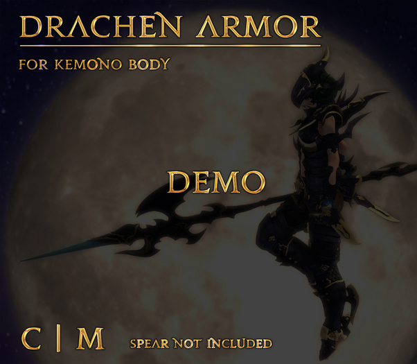 Second Life Marketplace - {R's W} Dragoon - Drachen Armor DEMO {Kemono} Demo